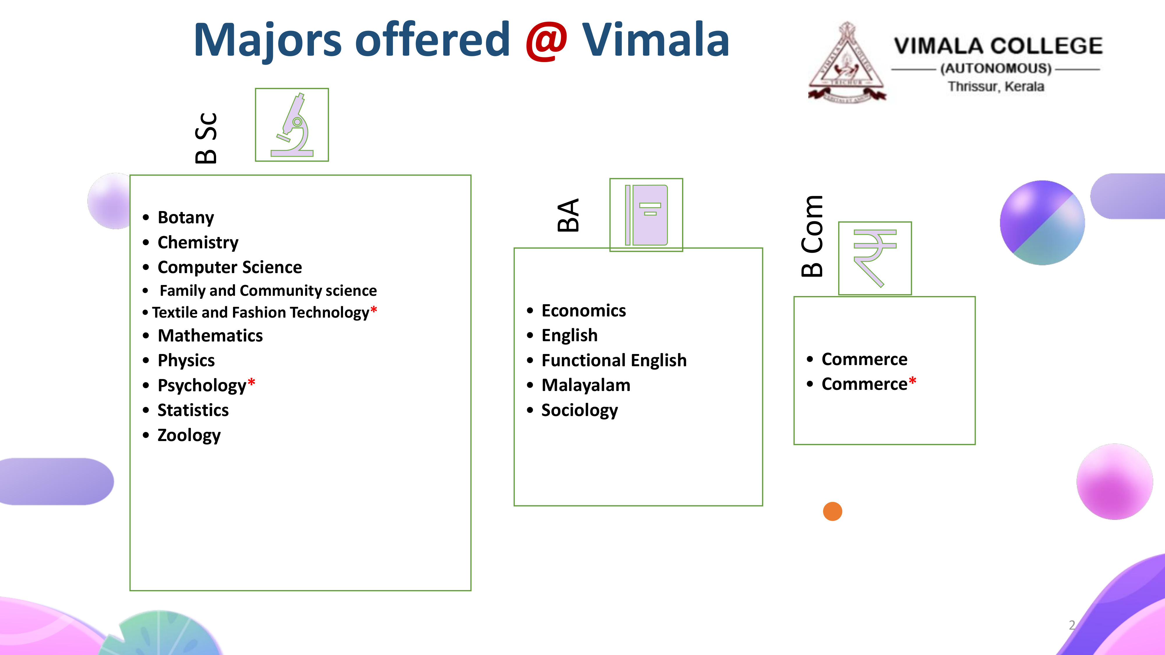 Vimala College, Thrissur